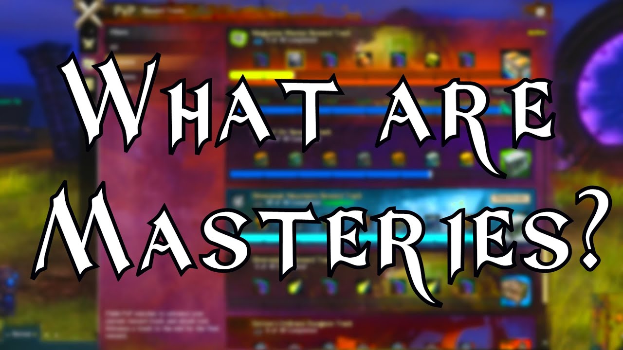 Guild Wars 2 HoT: Masteries Explained! - YouTube