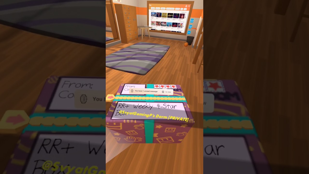 Pilot's hat | Rec Room VR Gift box - YouTube