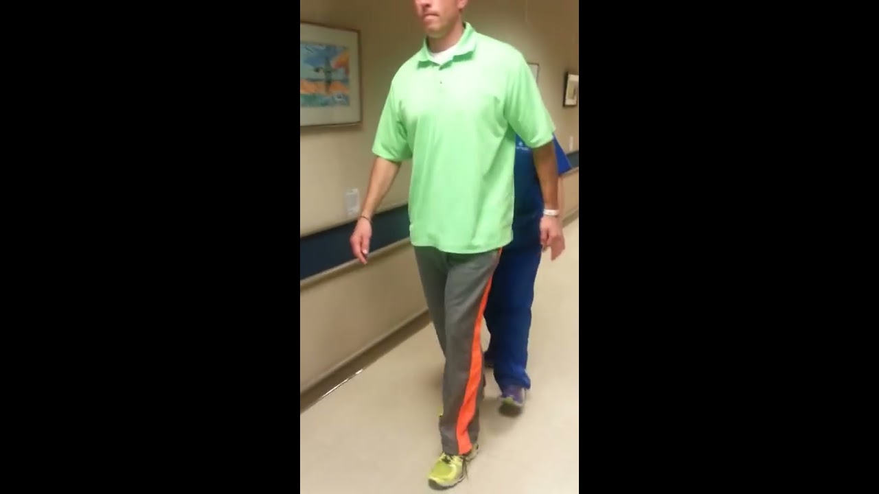 Walking Progress After Stroke Youtube