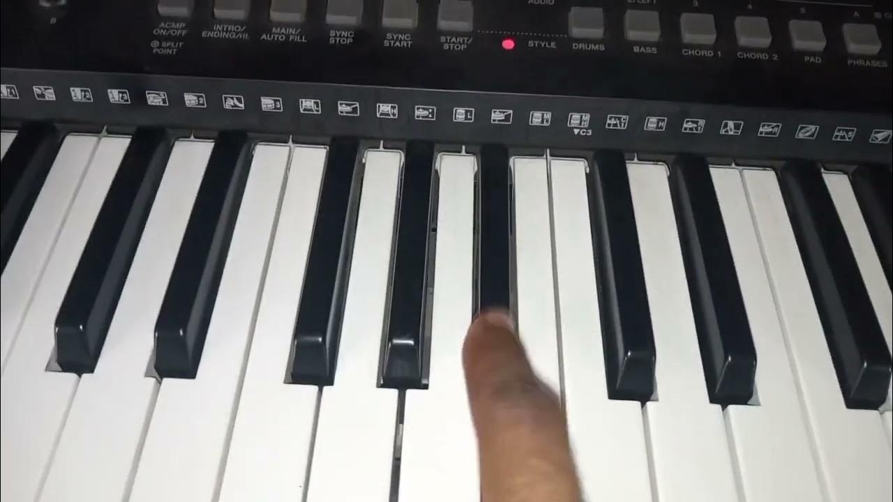 How to set Makossa praise on Keyboard PSR E463, E473, E453, E443, E433, E423, E373, E363 E343 ...