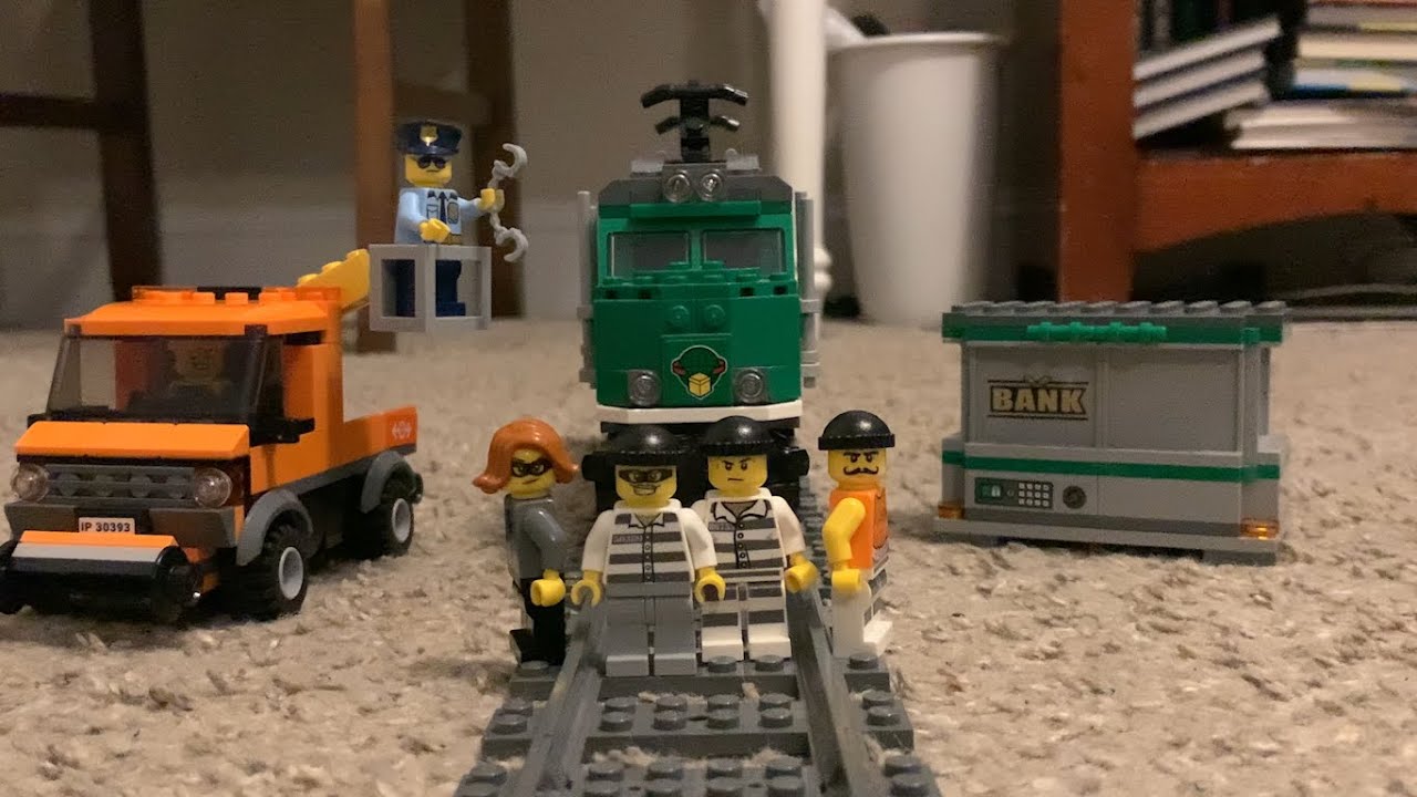 The Lego Train Robbery - YouTube