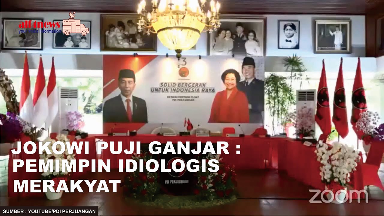 GANJAR PRANOWO PEMIMPIN IDEOLOGIS DAN MERAKYAT PUJI JOKOWI - YouTube