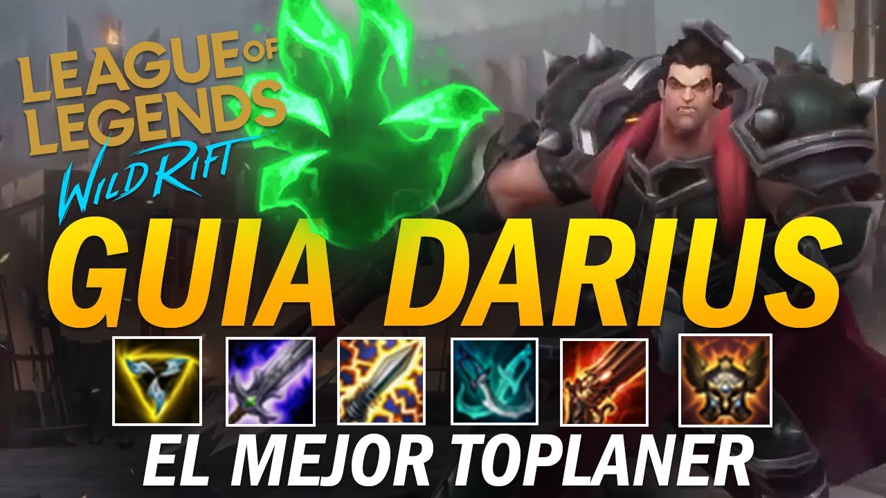 ¡EL MEJOR TOP LANER DE WILD RIFT! ¡DARIUS ATTACK SPEED DESTRUYE A TODOS ...