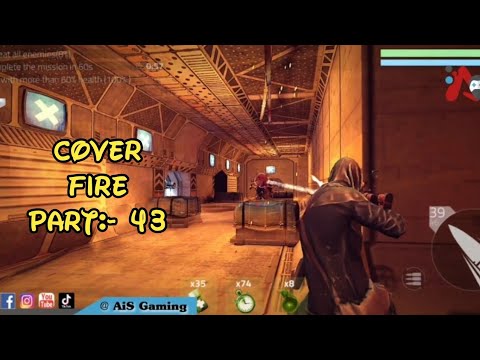 Cover Fire || mobile game play || Darkness || offline game|| part 43 ...