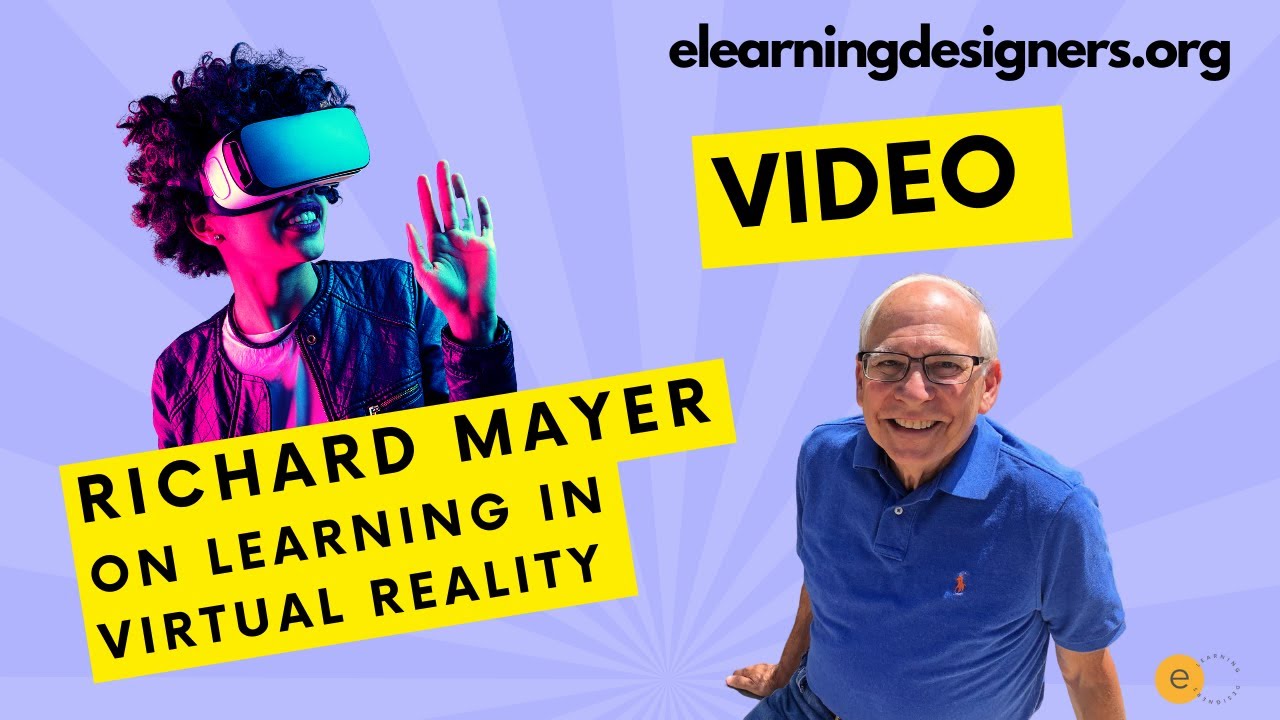 Richard Mayer on Virtual Reality (VR) - YouTube