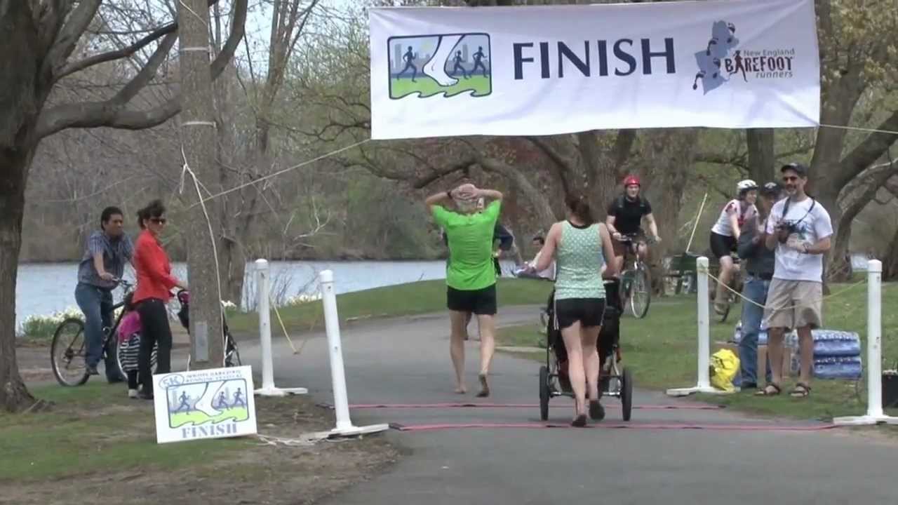 Boston Barefoot Running Festival 5K, Boston, MA; 04-15-2012 - YouTube
