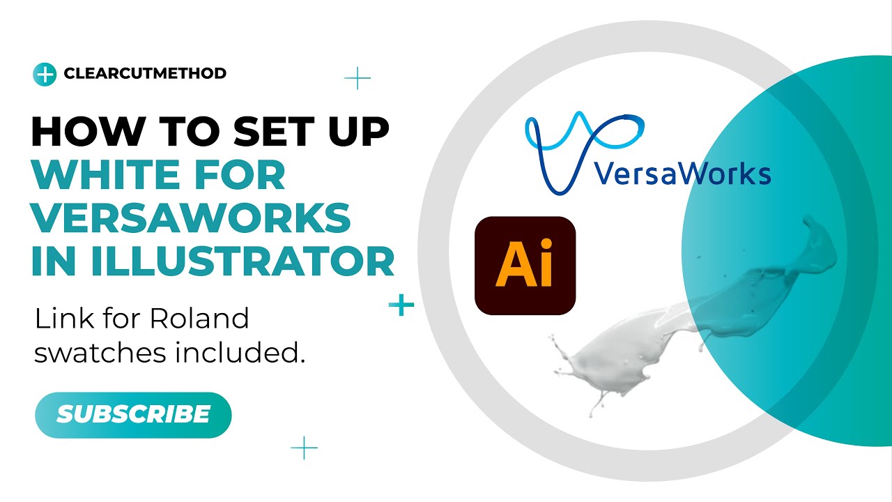 Setting Up White Ink Printing In Illustrator For Versaworks YouTube Setting Up White Ink Printing In Illustrator For Versaworks YouTube