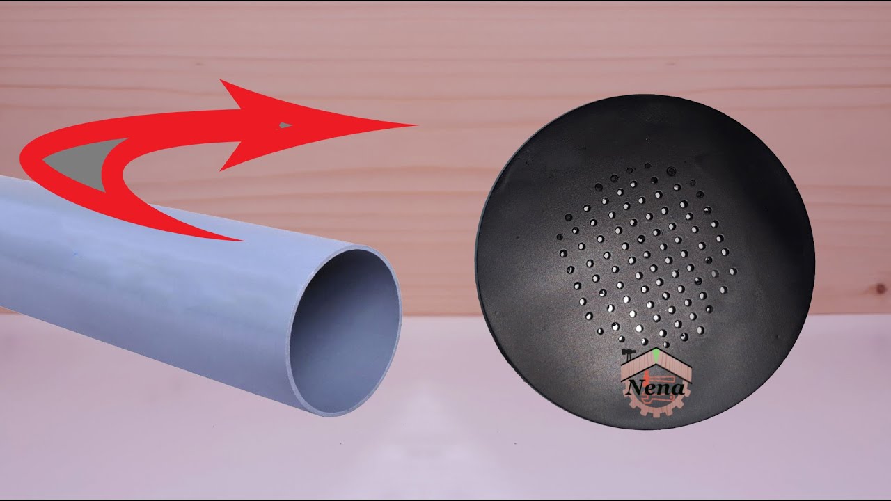 DIY - Making a yard drain with PVC || how to Making a yard drain with ...