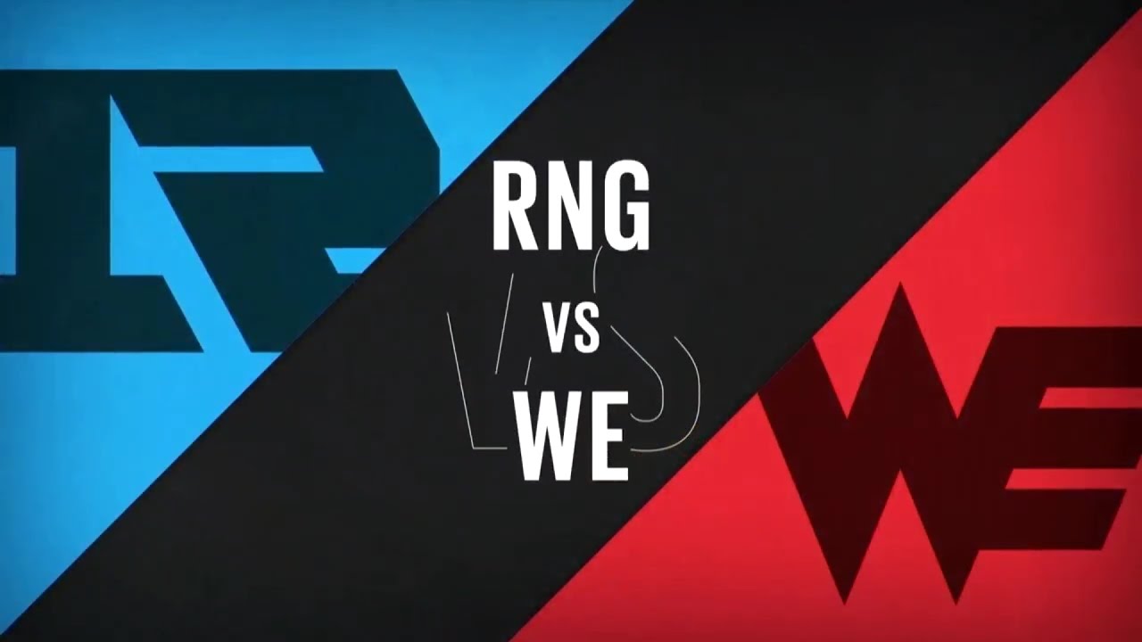【LPL春季賽】第6週 RNG vs WE #3 - YouTube