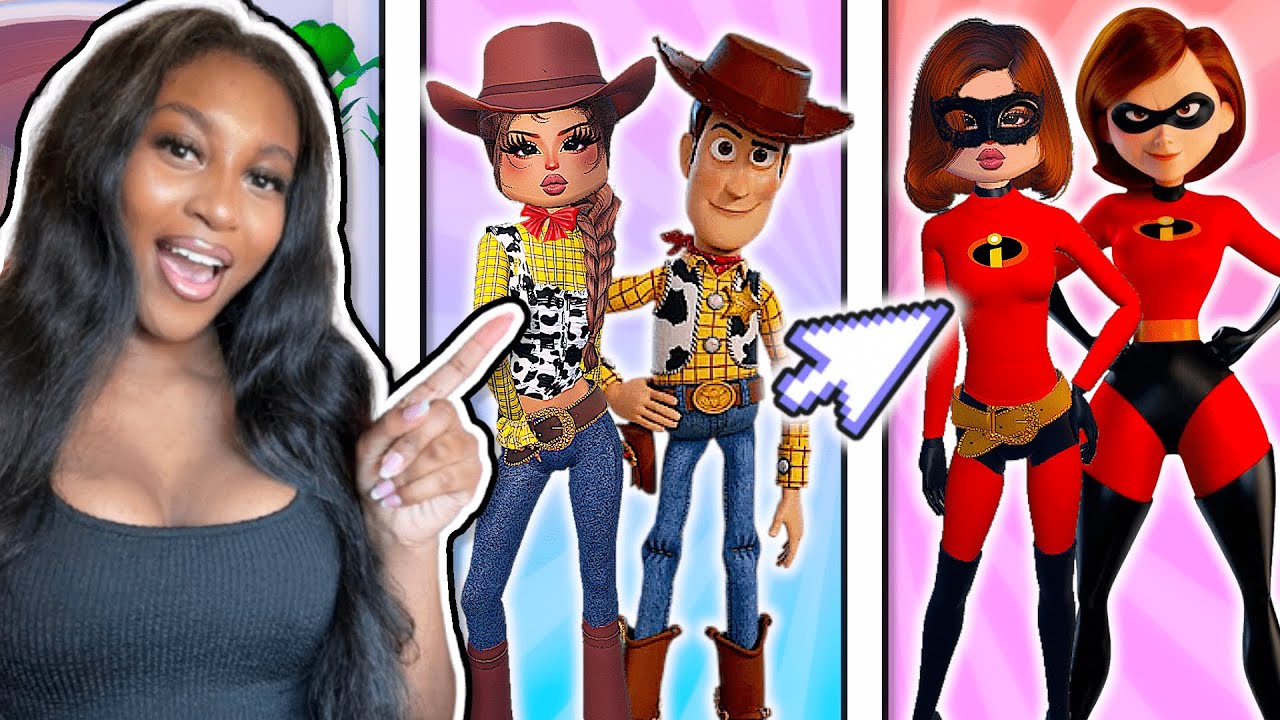 Dress To Impress But I Can ONLY BUY DISNEY & PIXAR THEMES! 🧸 | Roblox ...