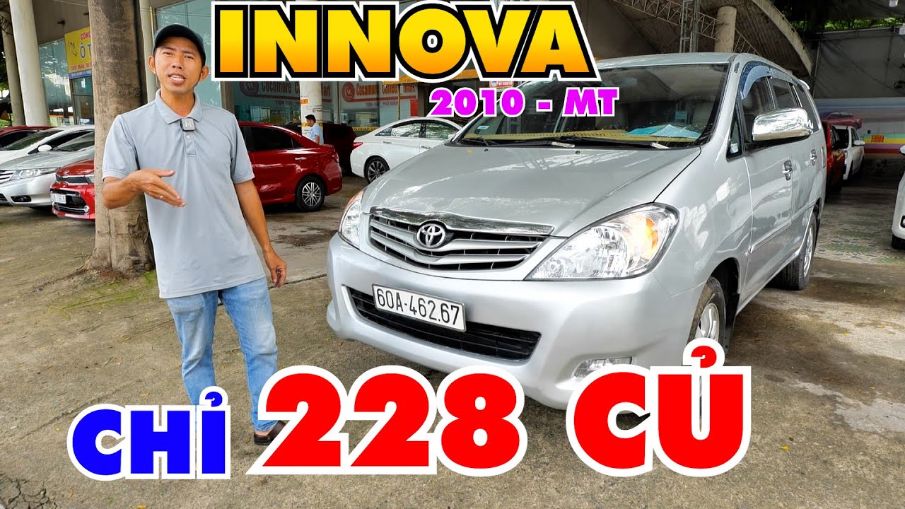 Đánh giá TOYOTA INNOVA 2010: Xe đa dụng, bền bỉ, ổn định - YouTube