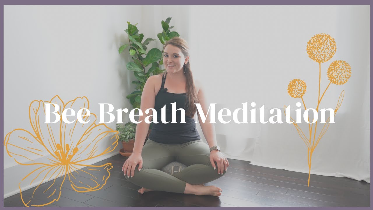 5 Minutes - Buzzing Bee Breath Meditation - YouTube