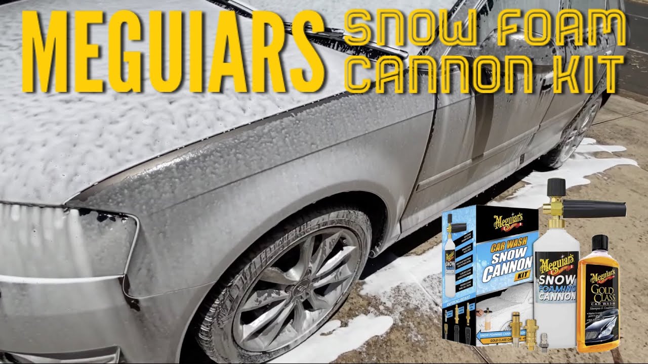 Maguire's Snow Foam Cannon Kit Review - YouTube
