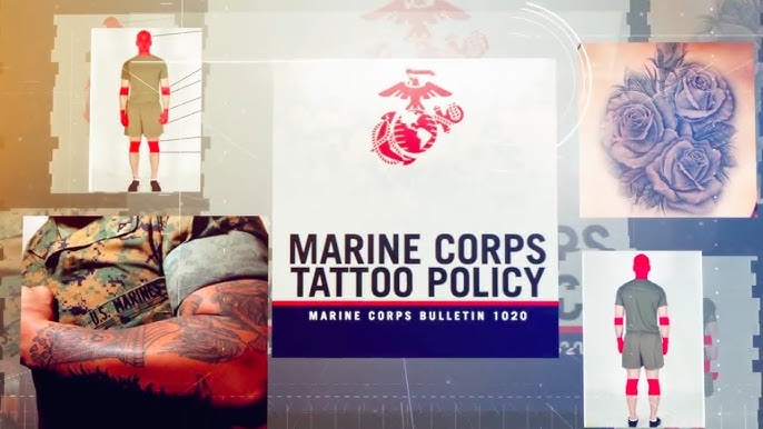 Usmc Tatoeage Borst The Illustrated Marine Marine Corps Association