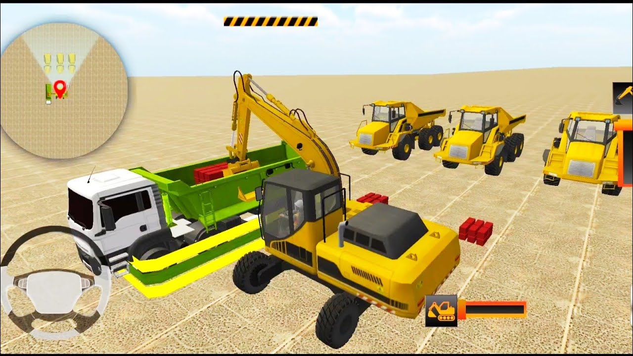 JCB excavator game | jcd | jcp | jcb dozer vs truck mud games | Bibo ...