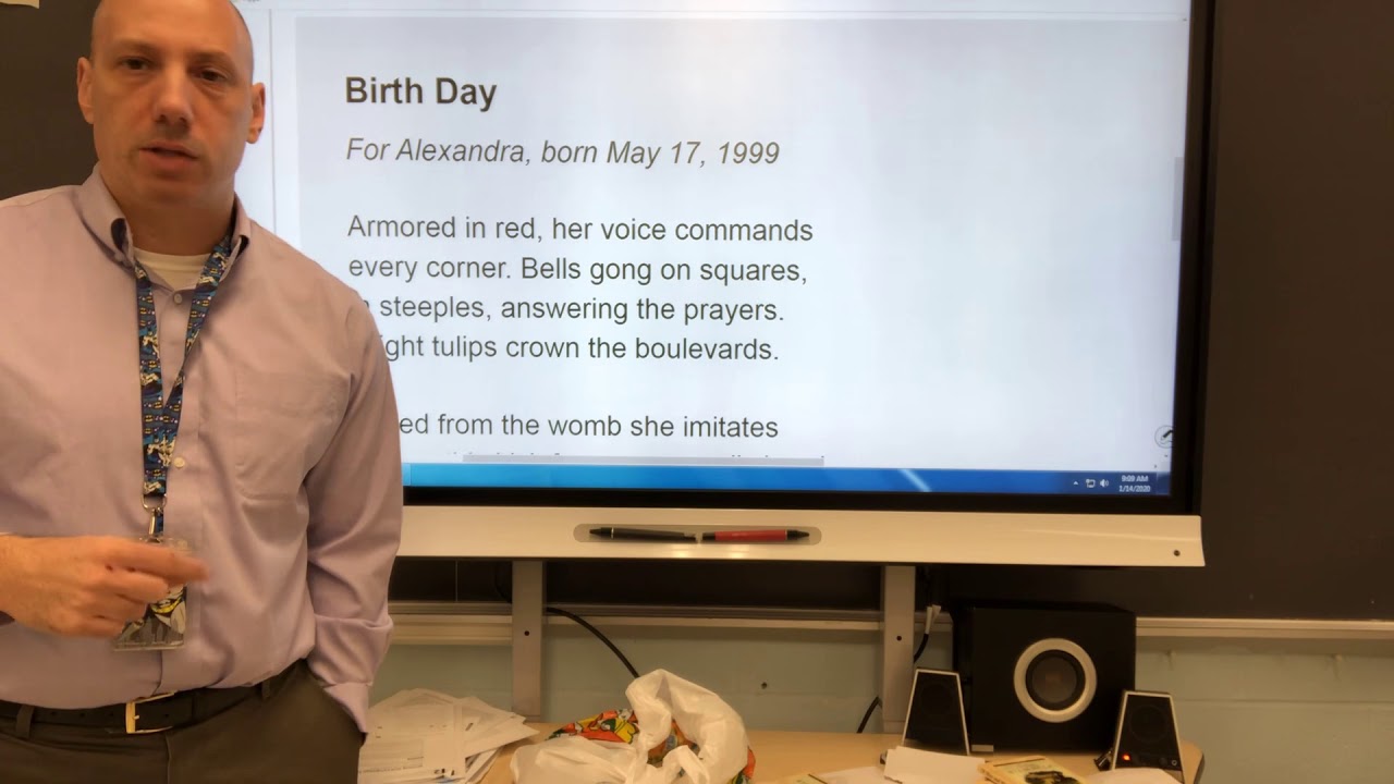 Poetry explication tutorial - YouTube