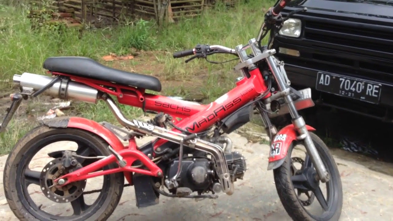 Motor Langka, Minerva Sachs MadAss 125 - YouTube