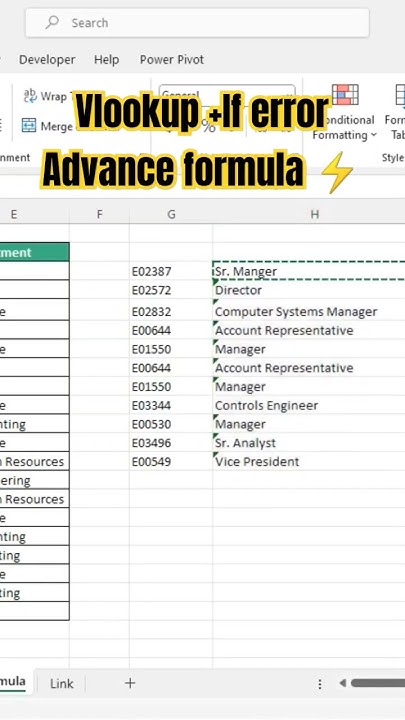 Vlookup And If Error Excel Excelbasics Exceltips Byteboostinstitute Youtube