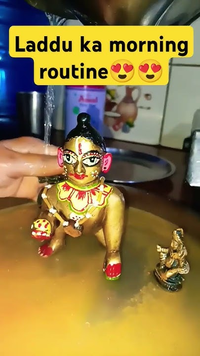laddu ka morning routine 💋💋🌹 #song #live #love #music #gud morning # ...