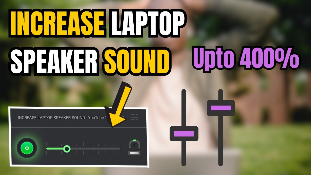 How to Increase Laptop Speaker Sound upto 400% 🔥🔥 | Boost Now - YouTube