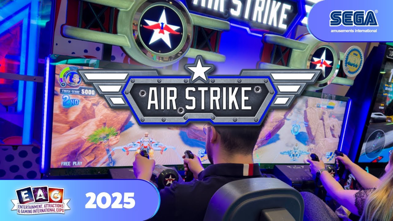 Air Strike @ EAG Expo 2025 | Sega Amusements - YouTube