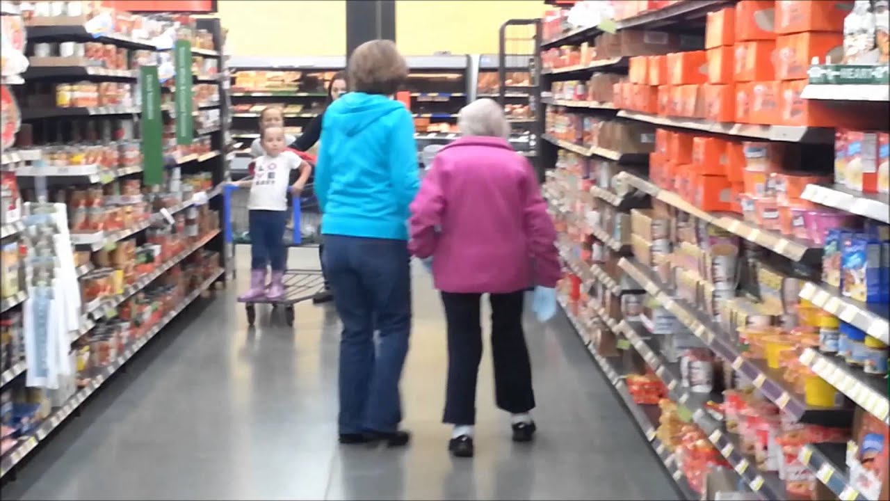 Walmart people aka mom and sister - YouTube