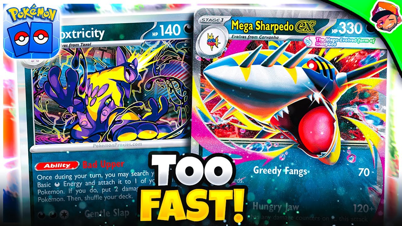 Mega Sharpedo EX Is Fast, Lethal, and Terrifying! - YouTube
