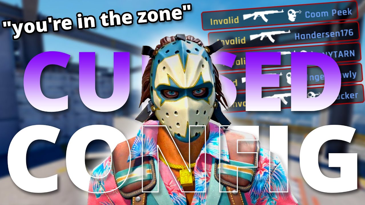 playing with the MOST CURSED CONFIG in CS2... - YouTube