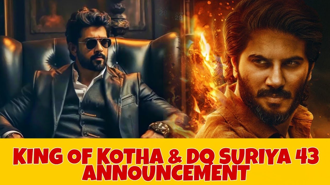 DQ King Of Kotha | Next Movie Announcement🔥 | dulquer salmaan#dq - YouTube