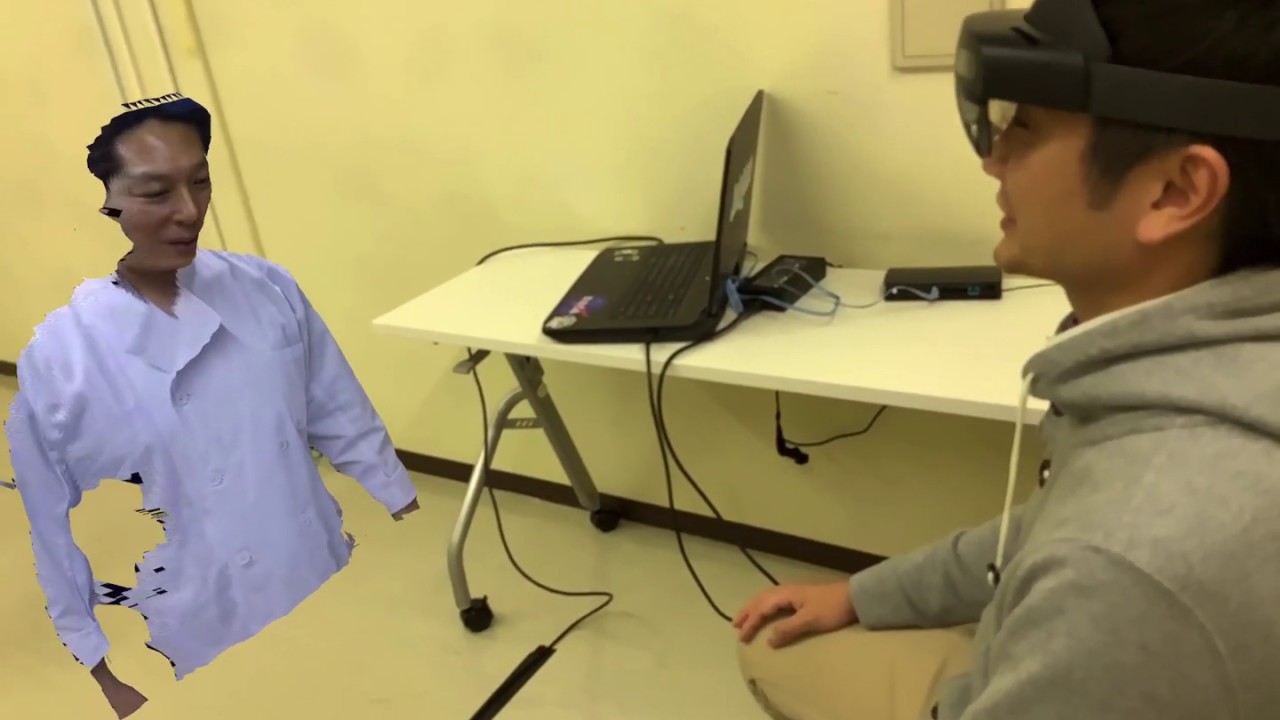 Online remote COVID19 diagnosis by holoportation: Virtual teleportation ...