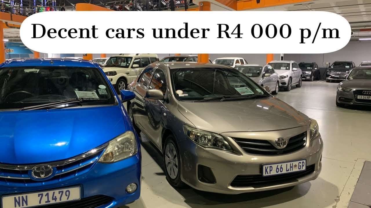 Decent cars under R4000 per month at webuycars - YouTube