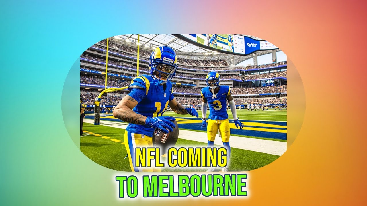 NFL Comes to Melbourne: Live Games & Updates - YouTube