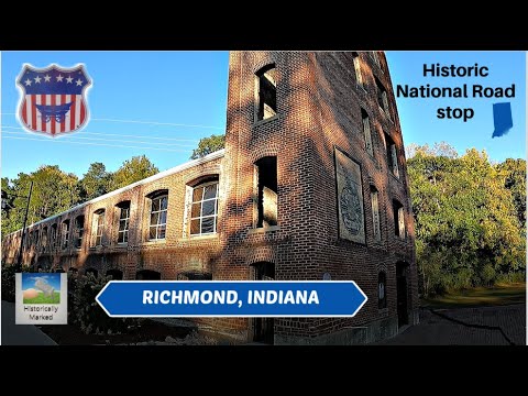 Historic National Road stop: Richmond, Indiana - YouTube