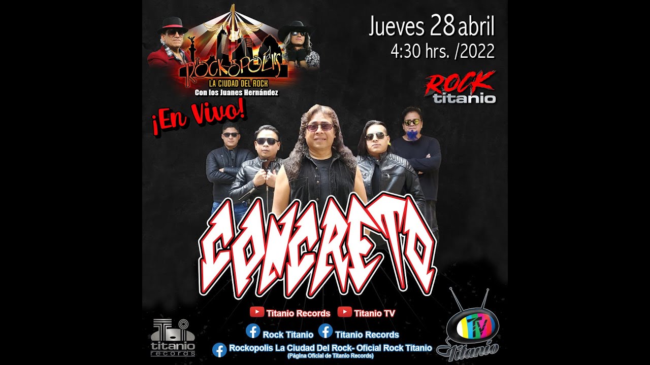 Rockopolis presenta Concreto (Titanio TV) - YouTube