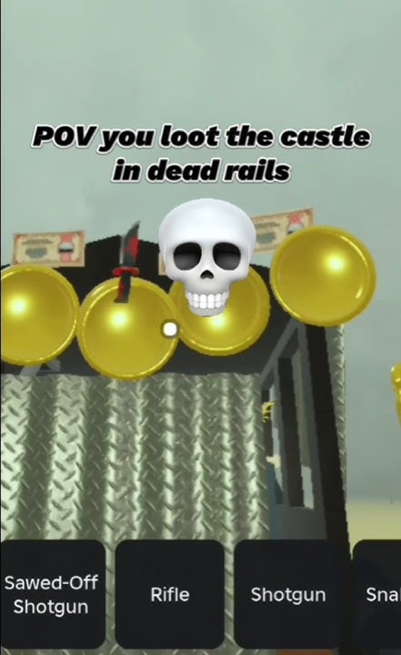 POV: you loot the castle in dead rails #roblox #deadrails #viralshorts #fyp - YouTube