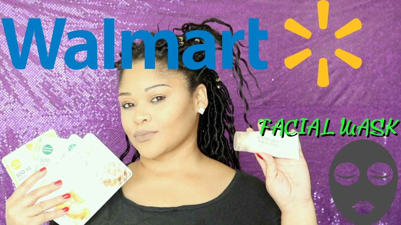 WALMART FACIAL MASKS $1.25 REVIEW - YouTube