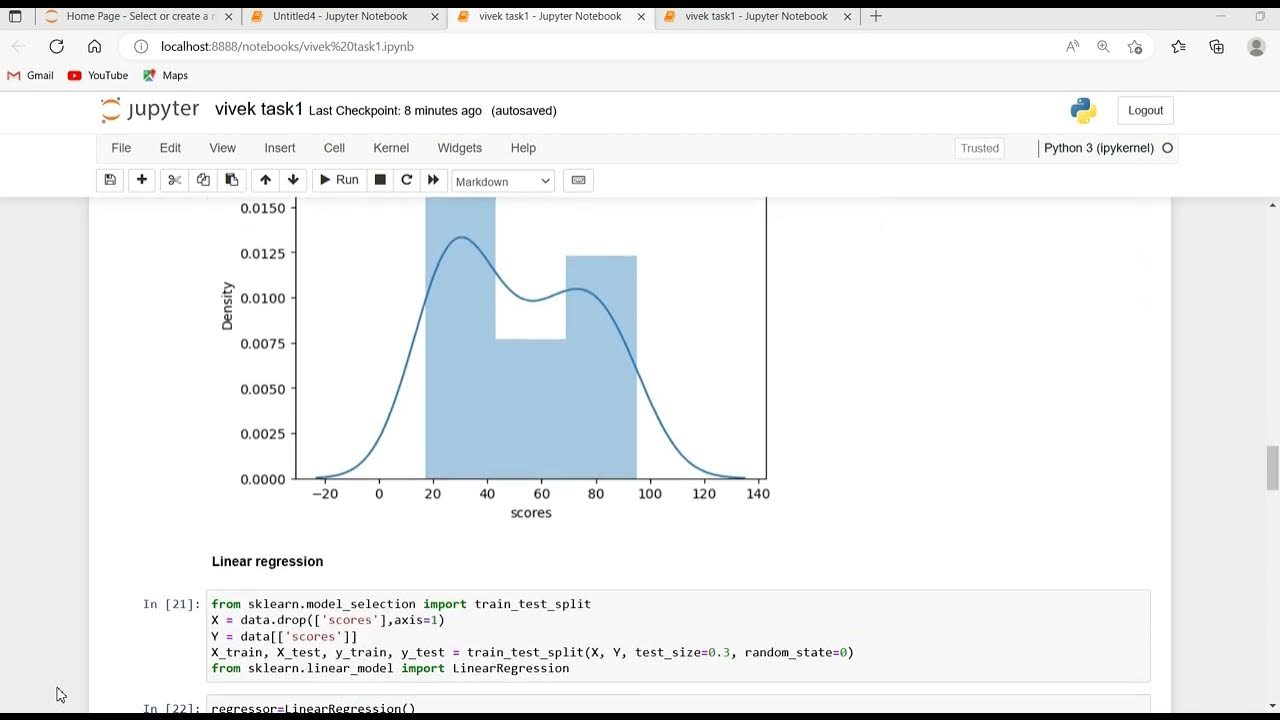 Supervised Machine Learning: Simple Linear Regresion using Python #GRIPJANUARY2023 # ...