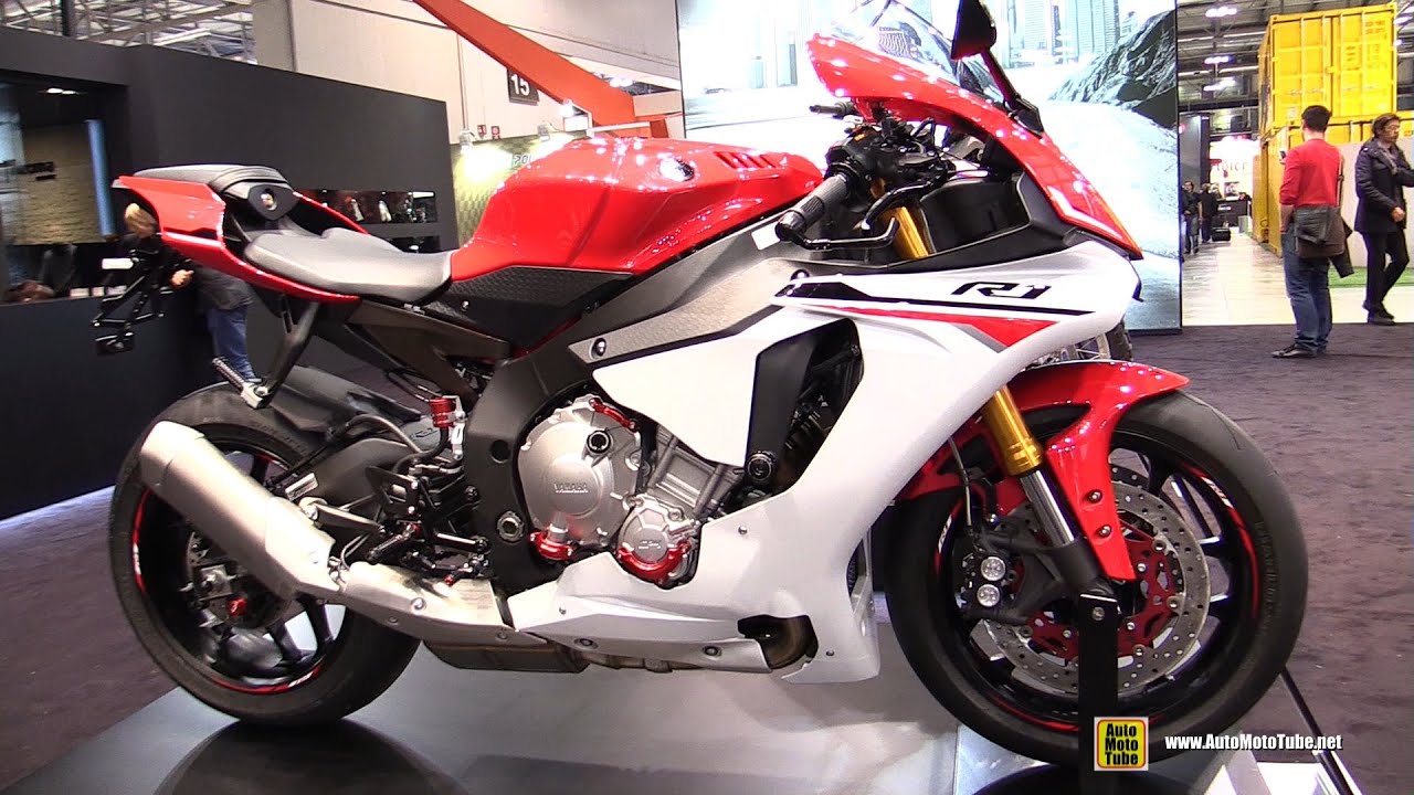 2016 Yamaha R1 Customized by Rizoma - Walkaround - 2015 EICMA Milan ...