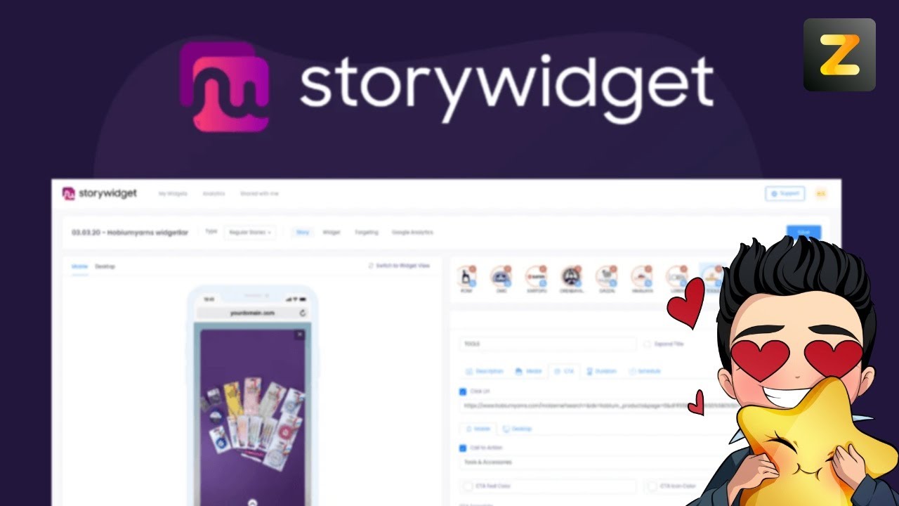 How to Embed Web Stories on Wordpress with Story Widget - YouTube