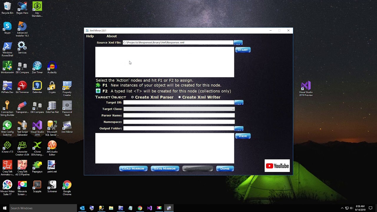Creating Xml Parsers With Xml Mirror YouTube Creating Xml Parsers With Xml Mirror YouTube