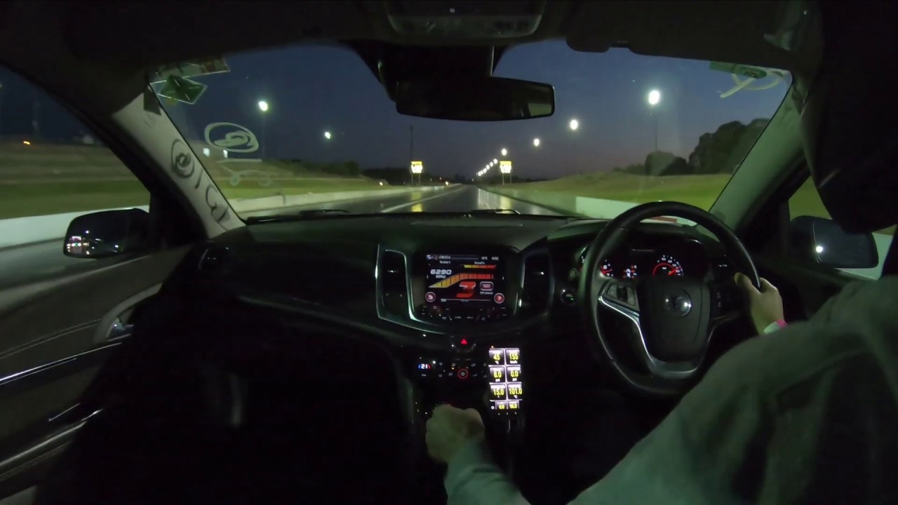 Drag Racing - VF R8 Supercharged - YouTube