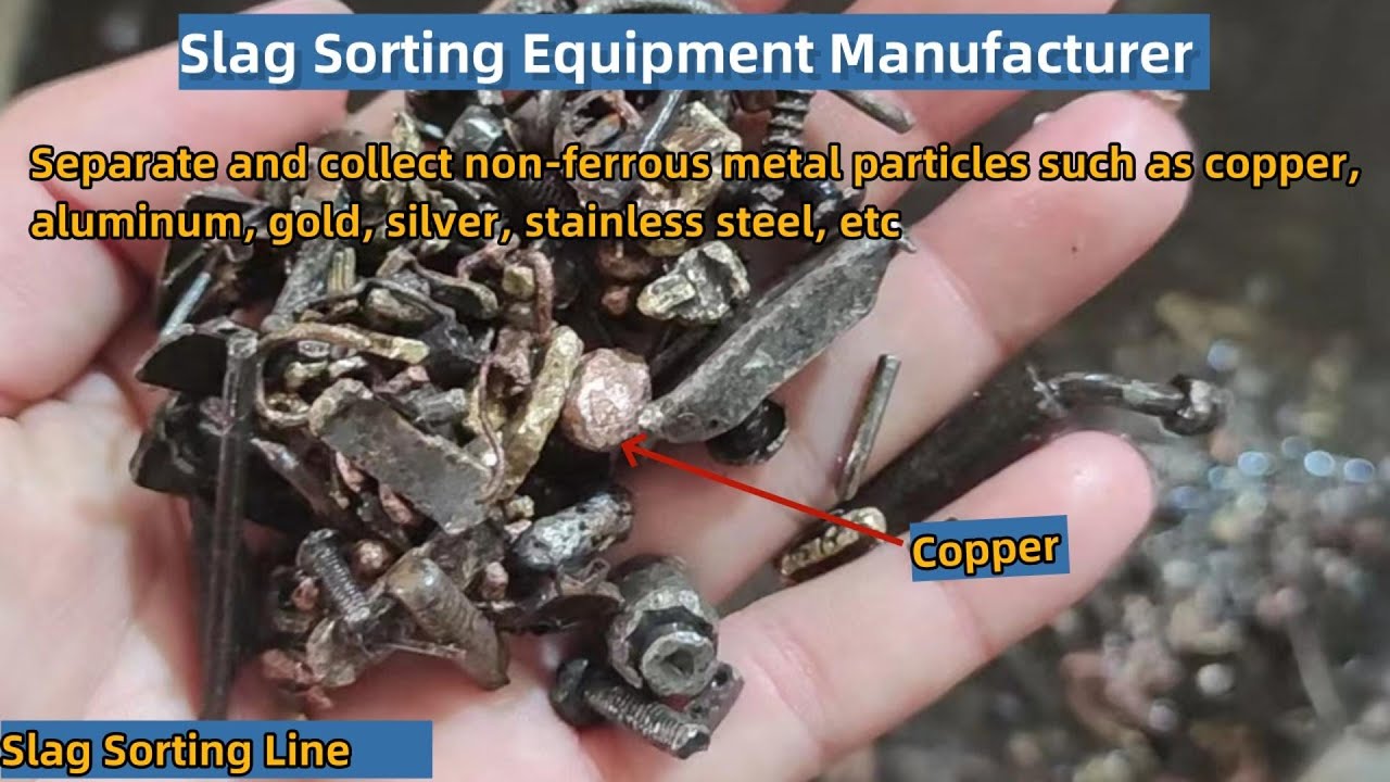 Slag Sorting Line#eddycurrentseparator #Slagsortingequimentmanufacturer ...