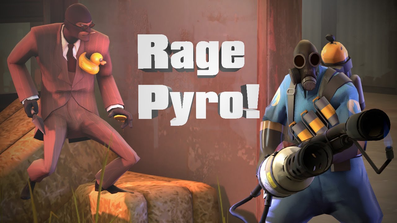I made a kid rage pyro in TF2... - YouTube