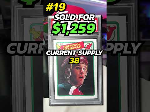 (Pt.3) Top 30 NHL Hockey Rookie Cards Recently Sold - #hockeycards Worth Money