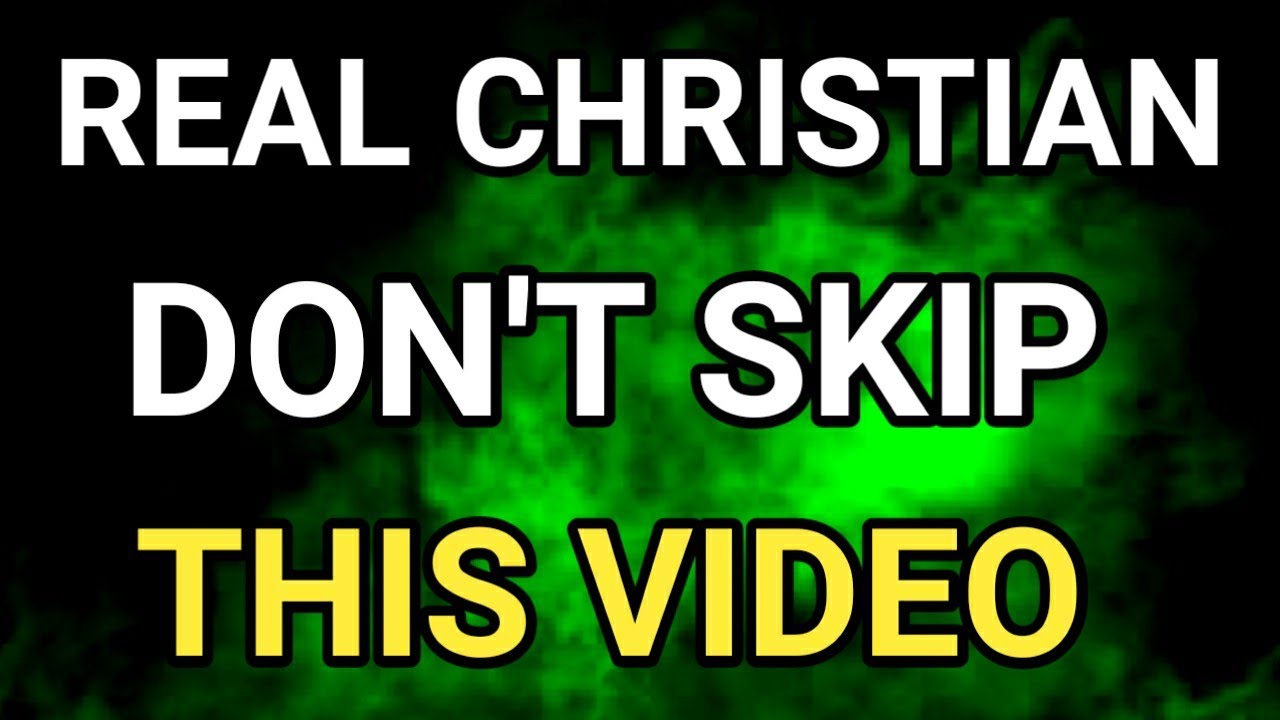 🙏 ️ Jesus says, Real Christian Don't Skip This Video ️🙏| God Message ...