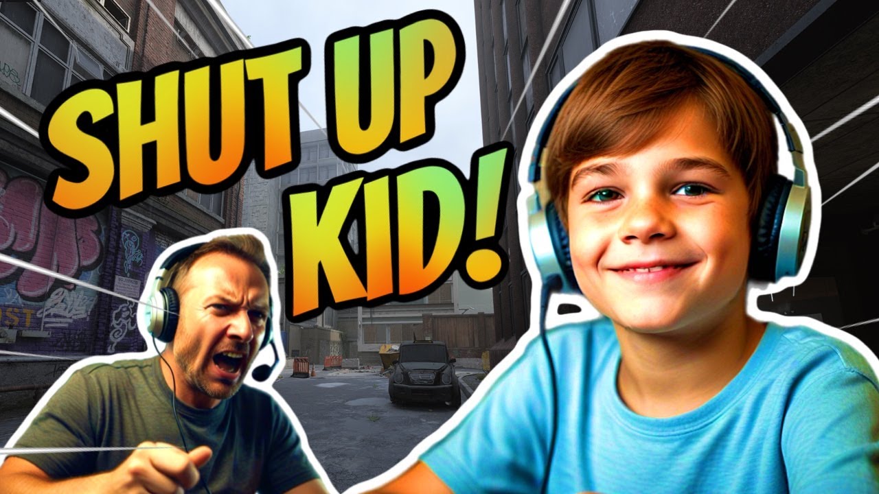 Voice-Trolling CoD Lobbies as a 9 Year Old Kid and His ANGRY Dad! - YouTube