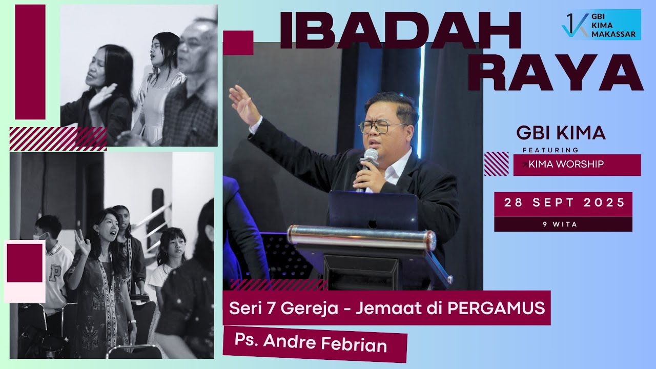KOMPROMI DENGAN DOSA (JEMAAT DI PERGAMUS) - PS. ANDRE FEBRIAN 28 SEPT 2025 - YouTube