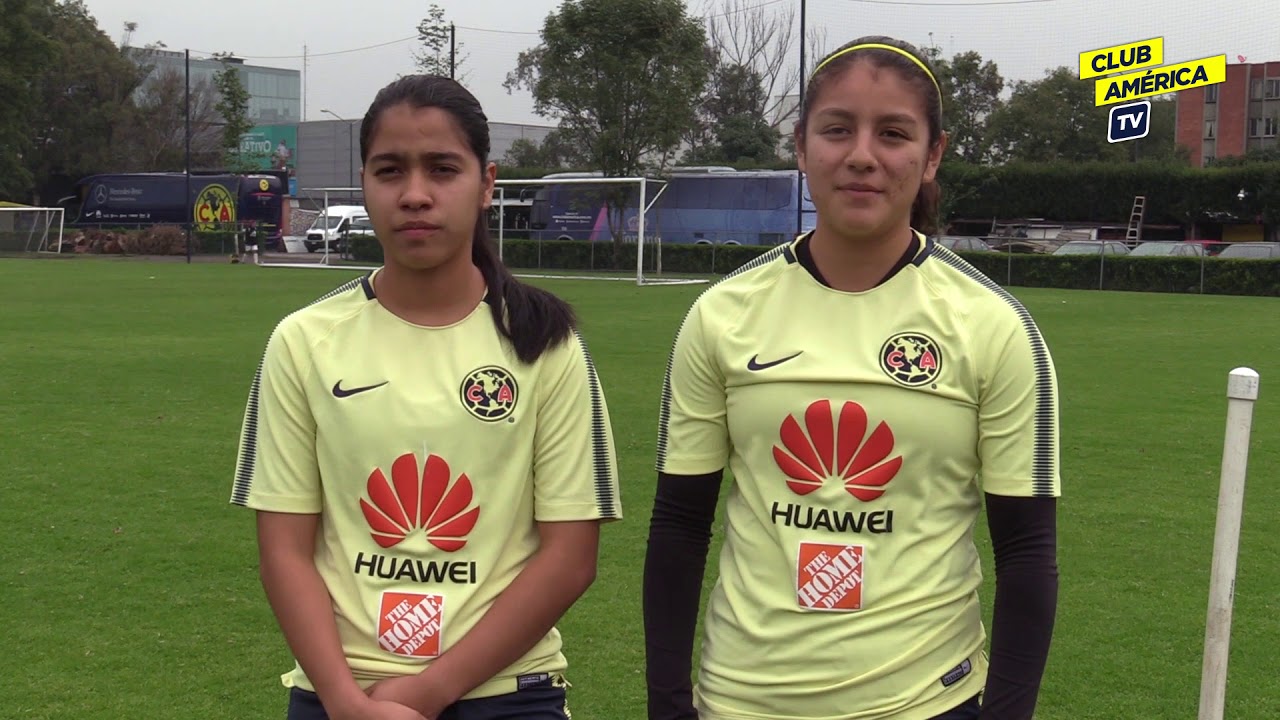 Alexia Delgado y Ximena Rios previo a Pumas | Club América Femenil ...