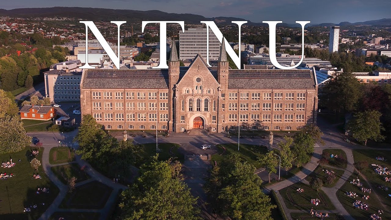 Norwegian University of Science and Technology from the air | NTNU | Trondheim | Norway - YouTube