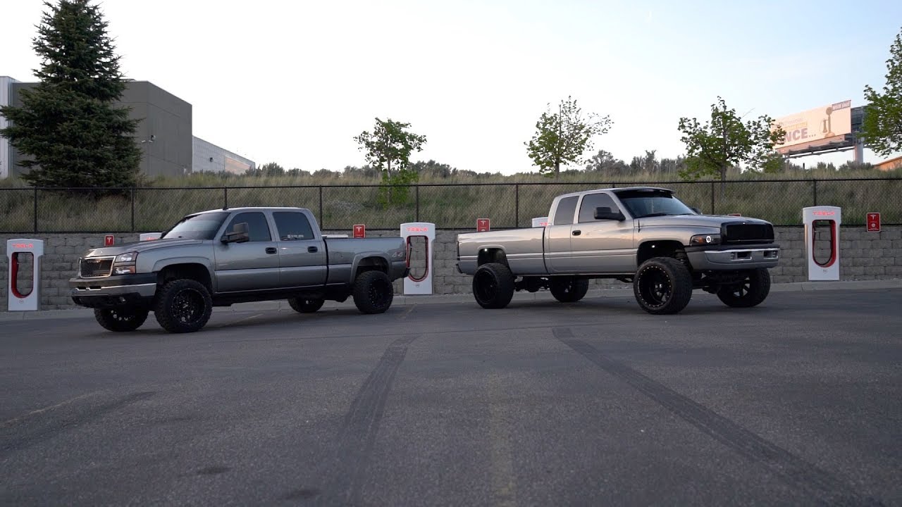 IDAHOS WIDEST TRUCKS ( INSANE 20X12 & 20X14 WIDE WHEELS) - YouTube
